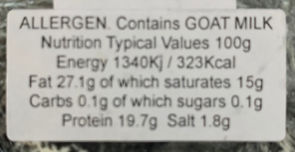 Ash coated Goat Pyramid 250g – The Cheese Hut